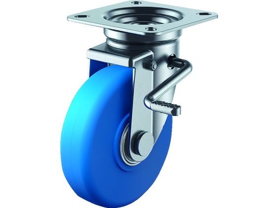 【商品説明】●耐磨耗性に優れており、主に重量物運搬台車、その他一般産業用に数多く使用されています。【仕様】●型番：MCBJB-150(R)●許容荷重（daN）：200 ●許容荷重（kgf）：204 ●車輪径D（mm）：150 ●車輪幅（mm...