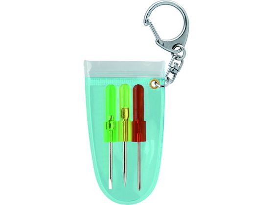 【仕様】●型番：103●入数：3本●セット内容：［［−］］1．8、［［＋］］00、針●REACH対応●軸：特殊合金鋼、炭素鋼●グリップ：アセテート樹脂【備考】※メーカーの都合により、パッケージ・仕様等は予告なく変更になる場合がございます。【...