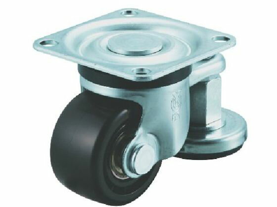 【仕様】●型番：HG-75GNB-AF●許容荷重（daN）：320 ●許容荷重（kgf）：326．4 ●車輪径D（mm）：75 ●車輪幅（mm）：38 ●取付高H（mm）：106 ●取付座A（mm）：90 ●取付座B（mm）：90 ●取付穴...