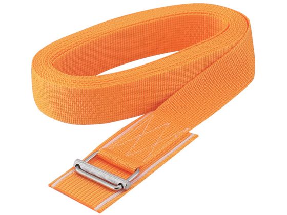 【商品説明】●スライドバックル、エンドレスタイプのベルトです。●焼却廃棄の際もダイオキシンなどを出さず、環境に優しい商品です。【仕様】●型番：KR203●最大使用荷重（kg）：50　●色：黄　●幅（mm）：20　●長さ（m）：3　●厚さ（m...