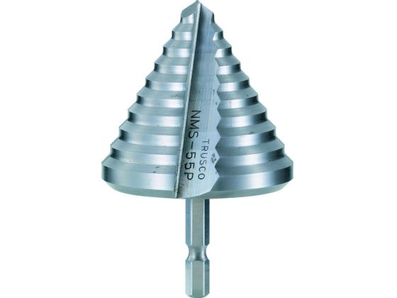 【商品説明】●被削材：樹脂、排水パイプ（75mm以上）。樹脂材加工。配管仮設工事（75mm以上の排水パイプ用）。●六角軸で、インパクトドライバーにワンタッチで装着できます。●樹脂材の穴径拡大・修正に、配管仮設・雨樋の穴あけに最適です。●パイ...