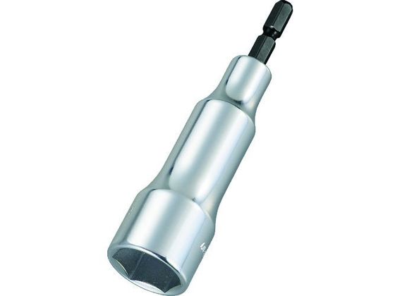 【商品説明】●充電式インパクトドライバー18Vに対応します。●六角口径の長寿命タイプです。●応力分散形状により、電動ドライバーソケット（既存タイプ）に比べ、耐久性（寿命）が5倍アップしています。【仕様】●型番：TEF-8H●軸寸法（mm）：...