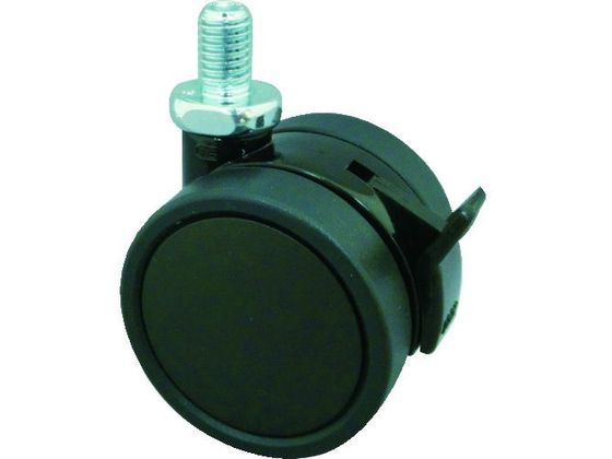 【商品説明】●店舗什器、医療什器・機器、オフィス家具など室内使用の商品に幅広くご利用頂けます。●双輪キャスターならではの安定感と旋回性、床を傷つけにくく走行音が静かです。●RoHS2指令適合製品です。●ストッパーはレバーをワンタッチ操作で溝...