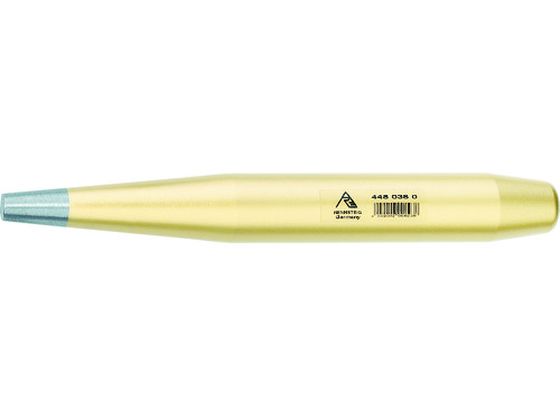 【商品説明】●高品質の鋼材を使用したヨセポンチです。●抜群の耐久性と高い作業性を発揮します。【仕様】●型番：448-038-0●全長（mm）：200●先端径（mm）：10●最大径（mm）：25●L1（mm）：80●特殊工具鋼【備考】※メーカ...