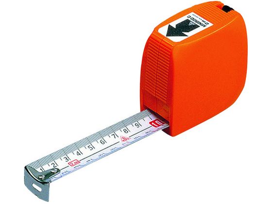 【商品説明】●ポール状に立てて使える、携帯に便利なポケット型標尺です。【仕様】●型番：MN25-02C●目盛表面：ミリ単位　●目盛裏面：20cm紅白●テープ：幅25mm×長さ2m●テープ：スチール【備考】※メーカーの都合により、パッケージ・...