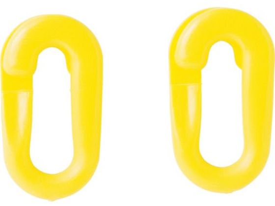 【商品説明】●プラスチックチェーン同士をつなぐためのジョイントです。【仕様】●型番：TCJ6Y●入数：2個●色：イエロー　●径（mm）：6　●縦（mm）：21　●横（mm）：40●ポリエチレン（PE）【備考】※メーカーの都合により、パッケー...