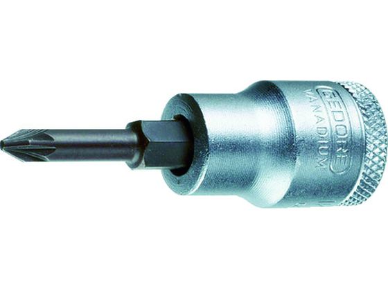 【商品説明】●ローレット加工が施してあります。●上質な材質を遣い、丈夫で長く使用できます。【仕様】●型番：1640976●差込角（mm）：9．5●先端寸法（mm）：PZ2●軸寸法（mm）：23●全長（mm）：55●セット内容（mm）●特殊バ...