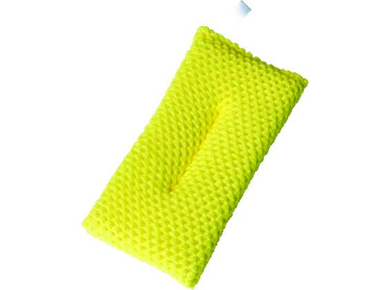 【商品説明】●水切れのよいスポンジをアクリル毛糸で包んだ手にやさしいクリーナーです。●水だけで食器の汚れや茶シブが落とせます。●立体感のあるポコポコ編みが効果的に汚れに密着して落とします。●2つに折り曲げやすいステッチ入りです。【仕様】●型...