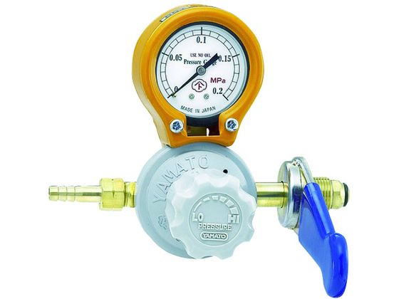【商品説明】●プロパン用のためスパナ式を採用しています。【仕様】●型番：SSB-LP●入口接続：W22．5−14山（左）　●出口接続：φ9ホース口　●標準流量：5Nm3／h●1次側使用圧力：0．5〜1．56MPa　●2次側使用圧力：0．01...