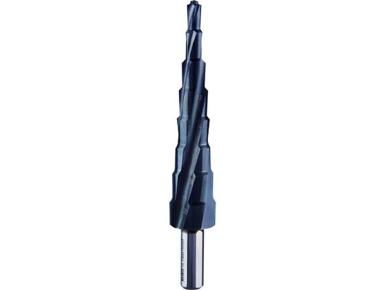 【商品説明】●被削材：鉄板（強度1300N／mm［［の2乗］］以下の物）・H鋼・ステンレス・アルミ・真鍮・プラスチック・木材など（10mmまで）●10mmまでの板厚の被削材の穴あけが可能です。●先端のターボチップ形状でセンターポンチは不要で...