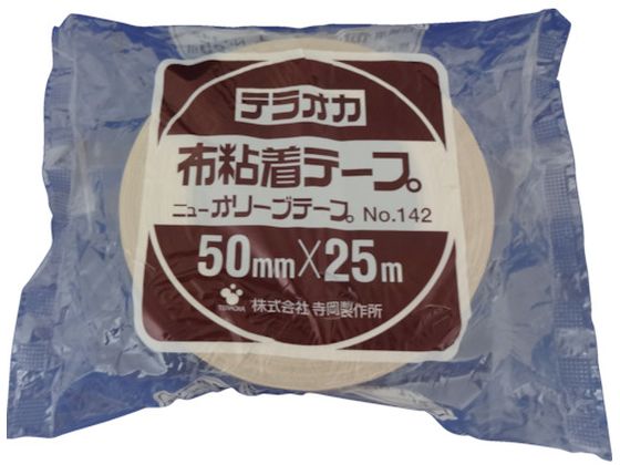 【商品説明】●包装用の定番布テープです。【仕様】●型番：142 100X25●色：ダンボール　●幅（mm）：100　●長さ（m）：25　●厚さ（mm）：0．31●粘着力：4．32N／10mm　●引張強度：74．52N／10mm　●芯径：3イ...