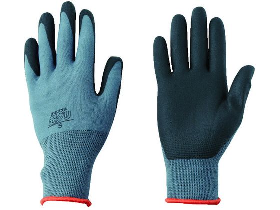 【商品説明】●特殊発泡ビニールコーティングが抜群のグリップ力とフィット感を実現しました。●伸縮性抜群で指先までピッタリフィットします。【仕様】●型番：1650-M●色：グレー／ブラック ●サイズ：M ●ゲージ数：13 ●リストカラー：ブラッ...