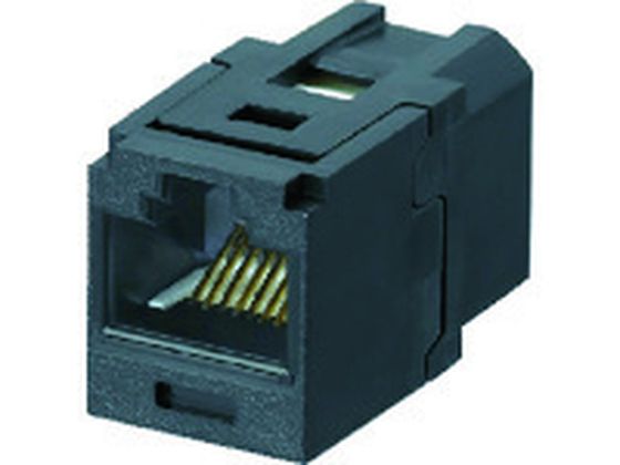 【商品説明】●RJ45のプラグが前後に挿入可能なので、LANケーブルの延長が可能です。【仕様】●型番：CC688BL●色：黒　●幅（mm）：15．86　●奥行（mm）：28．64　●高さ（mm）：18．06　●使用温度範囲（℃）：−10〜6...