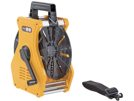 【商品説明】●テープロッドの巻取りが、スピーディーに行えます。【仕様】●型番：KM10-LST●サイズ：L　●適合テープ：SYR−50EK　●適合テープ長さ（m）：50●サイドガード付ドラム●ケース：ABS樹脂●事故の原因となりますので修理...