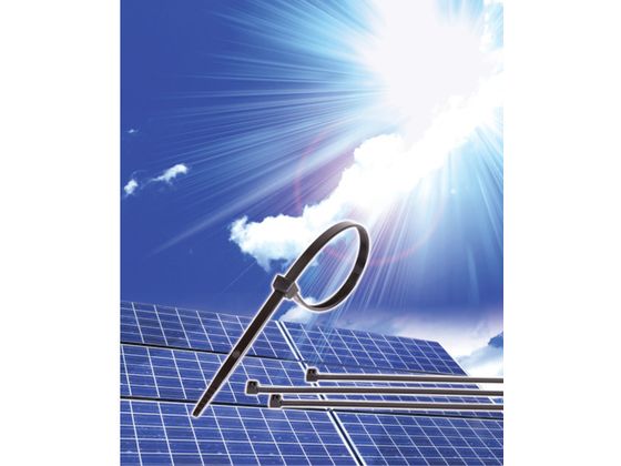 【商品説明】●太陽光発電システムでのソーラーパネル施工に。屋外で使用されている亜鉛メッキ鋼鈑周辺でのケーブル、配管の結束と固定。塩害の影響がある沿岸地域。融雪剤、凍結防止剤などの影響が考えられる山間部や降雪地域。●ガルバロックは、架台（ラッ...