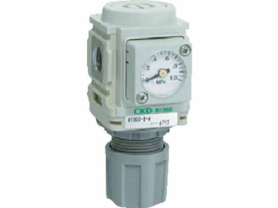 【仕様】●型番：R8000-25-W●設定圧力（MPa）：0．05〜0．85　●使用圧力（MPa）：1　●処理空気流量（［［M3］］／min）：11．0　●接続口径：Rc1　●全長（mm）：199．0　●使用流体：空気　●流体温度（℃）：5...