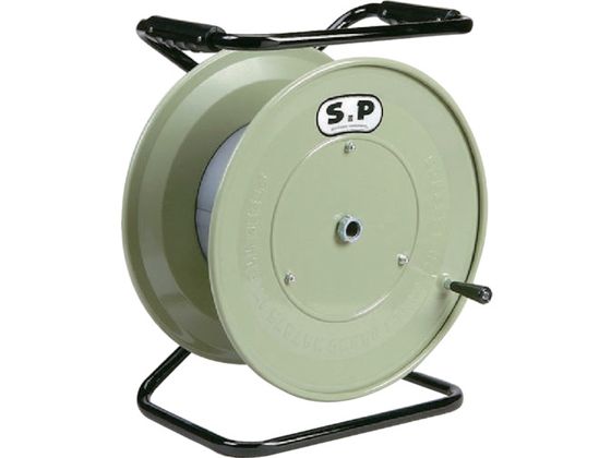 【仕様】●型番：SP-1●本体寸法（mm）幅：420　●本体寸法（mm）奥行：297　●本体寸法（mm）高さ：506　●外径φ10巻取容量（m）：142　●巻取制限重量（kg）：20．0　●一次側継手：−　●二次側継手：−●機種ごとに巻き取...