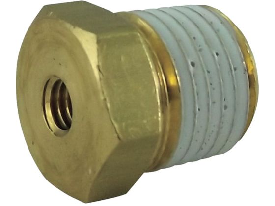 【仕様】●型番：02M5-B●入数：10個●接続口径D1：M5×0．8　●接続口径D2：R1／4　●六角対辺（mm）：14●使用流体：空気・水　●流体温度：−5〜60℃　●使用圧力：1．5MPa（圧縮空気）、0．3MPa（工業用水）　●シー...