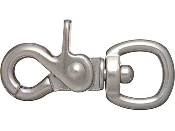 【商品説明】●開口部の広がりが広いスナップです。【仕様】●型番：P-642●A（mm）：49 ●B（mm）：7 ●C（mm）：16 ●使用荷重（kN）：0．04●亜鉛ダイカスト（ZDC） ●ニッケル【備考】※メーカーの都合により、パッケージ...