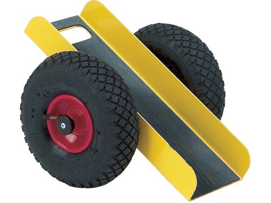 【仕様】●型番：142650●均等荷重（kg）：200　●幅（mm）：500　●キャスター径（mm）：250　●高さ（mm）：260　●長さ（mm）：370●完成品　●粉体塗装　●空気入りタイヤ（640670）●本体：スチール　●タイヤ：ゴ...