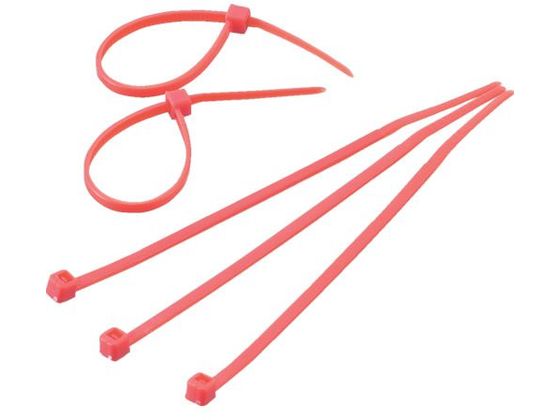 【商品説明】●主に屋内での結束に適した汎用性の高いカラータイプです。●電線の被覆色に合わせた色を使用することで束線を目立たなくきれいに束ねることができます。●ケーブルの種類によって色分けして結束するとひと目で識別できて便利です。【仕様】●型...