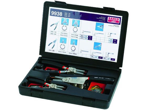 【仕様】●型番：9938●入数：1S●スナップリンクセット●特殊工具鋼●2928−160、2928−200、2928−250【備考】※メーカーの都合により、パッケージ・仕様等は予告なく変更になる場合がございます。【検索用キーワード】バーコス...