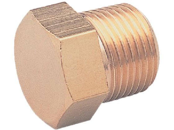 【商品説明】●内ネジ配管の一時的休止時に【仕様】●型番：HP-1002●接続口径D：R1／4　●六角対辺（mm）：16●使用流体：水・空気・油　●流体温度：−50〜150℃　●使用圧力：6．90MPa●黄銅（C3604）【備考】※メーカーの...