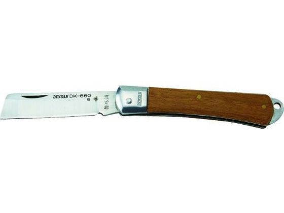 【商品説明】●刃物鋼を使用したプロ向けの電工ナイフで鋭い切れ味です。【仕様】●型番：TDK-200A●全長（mm）：195（収納時110）●刃長（mm）：89●色●適合替刃●炭素工具鋼（SK4）●刃物なので取り扱いに注意してください（工具と...
