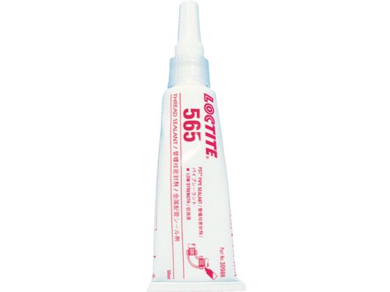 【商品説明】●1液無溶剤型嫌気性の大口径可能な低強度タイプです。【仕様】●型番：565-50●色：白 ●容量（ml）：50 ●推奨硬化促進剤：7649●使用温度範囲：−55〜150℃ ●粘度：ペースト状（チキソ） ●チューブ入タイプ●主成分...