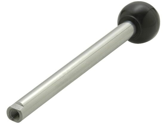 【商品説明】●必要に応じて、シャフトはカットしてもご使用できます。【仕様】●型番：QLRCS-12125●全長（mm）：149●幅（mm）：φ12●シャフト長（mm）：125●シャフト：スチール（S45C）●グリップ：ABS樹脂【備考】※メ...