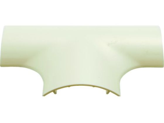 【商品説明】●床用モールのカーブ型連結パーツです。●はめやすく取り付けが簡単です。【仕様】●型番：TRD50T-IV●適用ケーブル：VVF2．0×3C×1条　●幅（mm）：50　●厚さ（mm）：11　●長さ（mm）：120●ABS樹脂【備考...