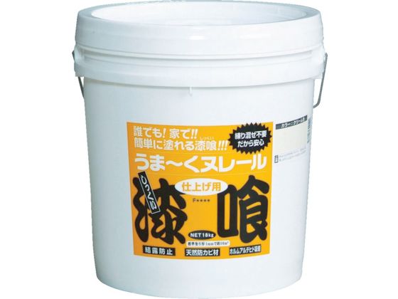 【商品説明】●練る手間がなくワンタッチで塗れます。●シックハウス対応の健康に優しい壁材です。●ビニールクロスや古壁に直接塗れます。●室内のホルムアルデヒドを吸収し、再放出させません。【仕様】●型番：12UN21●色：白 ●容量（kg）：18...