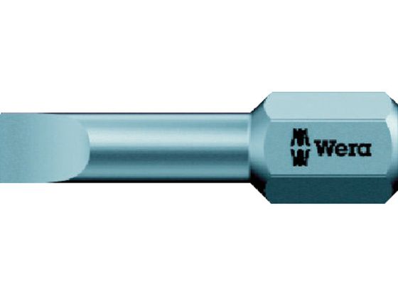 【仕様】●型番：056225●刃先：［［−］］5．5●全長（mm）：25●差込：6．35mm【備考】※メーカーの都合により、パッケージ・仕様等は予告なく変更になる場合がございます。【検索用キーワード】Wera800　1TZビット1．0　ヴェ...