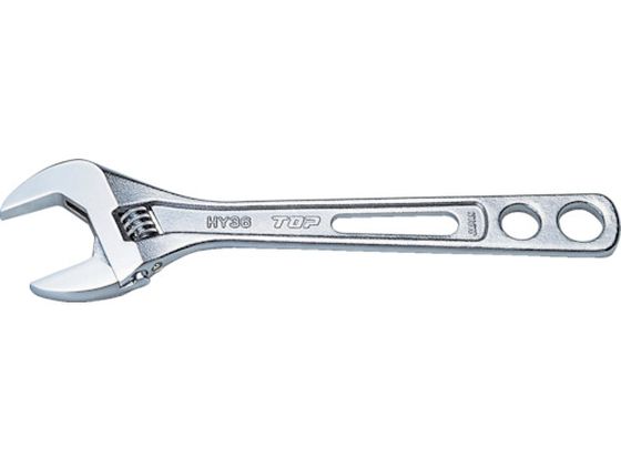 【仕様】●型番：HY-30●全長（mm）：210●口開き（mm）：8〜30●A（mm）：59●t（mm）：6．0●T2（mm）：5．5●クロムバナジウム鋼●表面処理：ニッケルクロムメッキ●コンパクトさを追求しており、口が最後まで閉じません。...