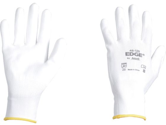 【商品説明】●高い耐摩耗性とグリップ力により生産性の向上に寄与します。●15ゲージ編で手にしっかりフィットし、指先の繊細な感覚を損ないません。●色が白いため、汚れを目立たせることができます。【仕様】●型番：48-125-10●色：ホワイト ...