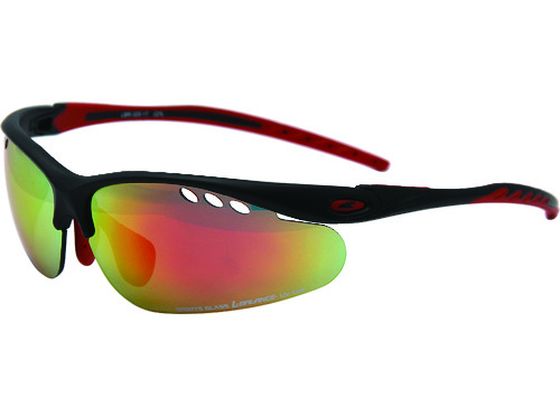 【商品説明】●超軽量フレームを使用しており、長時間かけていても疲れにくいです。●弾力性に優れたナイロン系樹脂ポリアミドをフレーム素材として使用し、軽量性と耐久性に優れたメガネです。【仕様】●型番：LBR-325-1●レンズ色：レッド ●フレ...