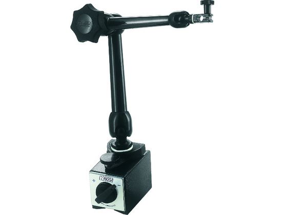 【商品説明】●ワンタッチ手元微動送り機構がマグネットのすぐ上に付いているため、アームに触れずにゲージの0点合わせが瞬時にできます。●アーム関節式ホルダにより中央部のノブを締め付けることで3点の関節が強靭にロックされます。【仕様】●型番：MG...