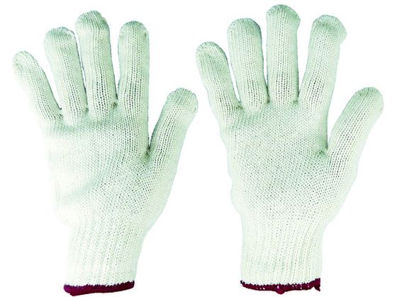 【商品説明】●従来の軍手より厚めの3本編、丈夫な720g目付けです。【仕様】●型番：153●入数：12双●色：生成 ●サイズ：フリー ●厚さ（mm）：2．4 ●全長（cm）：23．0 ●手のひら周り（cm）：20．0 ●中指長さ（cm）：8...