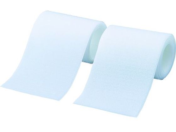 【商品説明】●繊維製品なので軽く、お好みのサイズにハサミでカットできます。【仕様】●型番：TMSH-1001-W●入数：1組●色：白　●幅（mm）：100　●長さ（m）：1　●厚さ（mm）：（フック）1．9mm、（ループ）2．5●フック・ル...