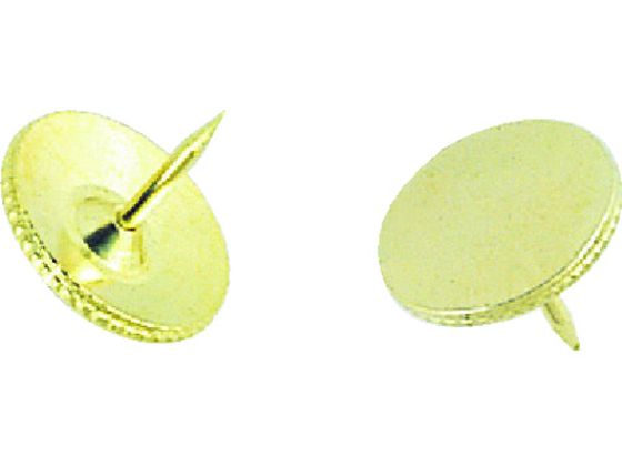 【商品説明】●地図・ポスター・図面の掲示や、トレース・複車の仮止などに活躍します。【仕様】●型番：NK−13●入数：130本●色：ゴールド　●パッケージサイズ：縦47×横67×高さ26mm●スチール●画鋲抜き×1【備考】※メーカーの都合によ...