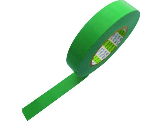 【商品説明】●はく離紙がない、ゴミゼロタイプです。●鉛やPVCを使わず、環境に優しいテープです。●有機溶剤を含まない粘着剤を使用しています。【仕様】●型番：E-SD25GN●色：グリーン　●幅（mm）：25　●厚さ（mm）：0．16　●長さ...