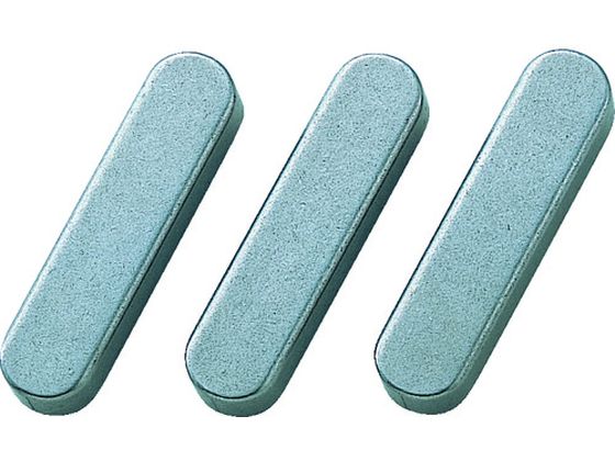 【商品説明】●機械構造用炭素鋼（S50C）冷間引抜材を使用しているので強度に優れたマシンキーです。【仕様】●型番：PR1020●入数：10個●幅（mm）：10　●高さ（mm）：8　●長さ（mm）：20　●寸法公差：JISB1301●両丸タイ...