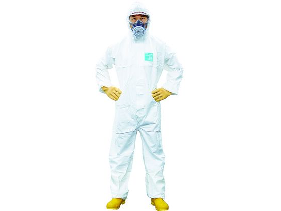 【商品説明】●塗装作業。ダイオキシン類対策（レベル1〜3）。石綿（アスベスト）取り扱い作業。感染症対策。●直接水に濡れる作業にも使用できます。（耐水圧2000mm以上）【仕様】●型番：MG2000P-S●入数：10着●色：ホワイト ●サイズ...