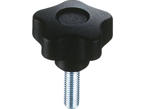 【仕様】●型番：STK30X20N●外径（mm）：32　●ノブ高さ（mm）：23　●ねじ寸法：M6×1．00　●ねじ長さ（mm）：20　●耐熱温度（℃）：90℃●おねじタイプ●ノブ：ポリプロピレン（PP）　●おねじ：スチール【備考】※メーカ...