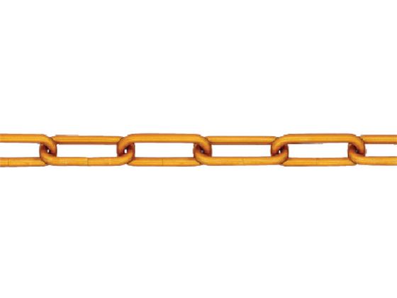 【商品説明】●軽くて鮮やかなチェーンです。【仕様】●型番：AL50 GOLD●色：金 ●全長（m）：15 ●使用荷重（kN）：0．34 ●線径d（mm）：5．0 ●内長P（mm）：35．0 ●内幅W（mm）：8．0●アルミ合金（A6063W...