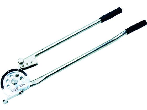 【商品説明】●深い溝のベンディングホイールにより、チューブ肉厚の変化が少なく小さい曲げ半径での仕上がりが可能です。●シュー部にローラーを搭載し、必要以上に力もいらず曲げ角度も正確に加工できます。●コンパクト、軽量で本体は頑健です。【仕様】●...