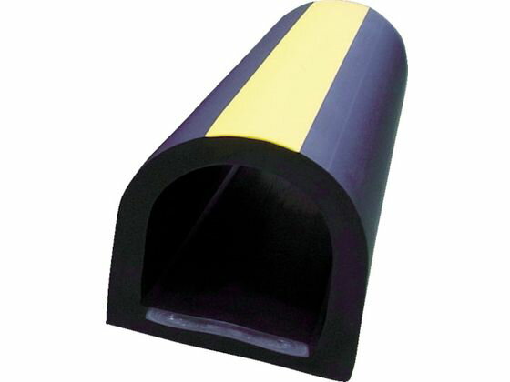 【商品説明】●D型中空形状の車止めです。繰り返し圧縮しても形状を保持し、破損しません。●樹脂製により軽量。従来のゴム製の約1／2の重量です。●ポリプロピレン複合成型により、当て板が不要です。●有害なハロゲンを含まない、環境にやさしいリサイク...