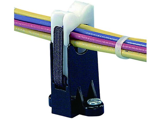 【商品説明】●ワイヤーを個々に差し込む時に、束線が常に丸く保持されます。●ハーネス完成後に、簡単に取り外すことができます。●ゴムバンドは交換する事ができます。【仕様】●型番：RER.5-S6-X●入数：10個●色：黒　●縦（mm）：21．3...