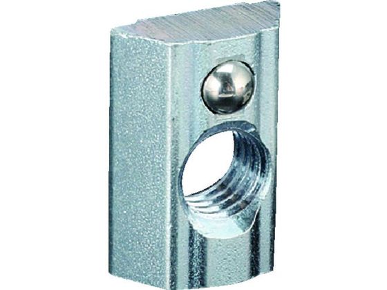 【仕様】●型番：TSFNEL4●適用溝幅（mm）：10　●適用ボルト：M4　●ナット挿入：後入れ　●スベリ防止機能付き　●導電機能●ステンレス【備考】※メーカーの都合により、パッケージ・仕様等は予告なく変更になる場合がございます。【検索用キ...