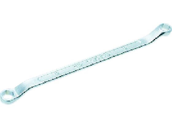 【商品説明】●六角は左右対称に15°の角度をつけているので12角めがねレンチと同等（30°の振れ角で回転）の作業が可能です。●六角口径部の面取りをなくし、口径部とボルト・ナットの接触面積をより大きくしています。●柄部は立ち上がり角度を45°...